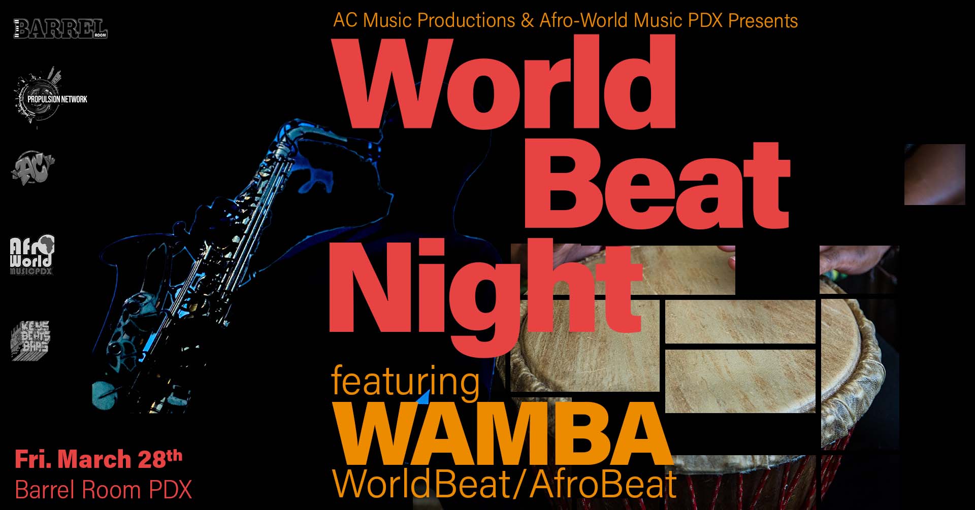 Wamba Music – Wamba World Beat Band – Portland, OR